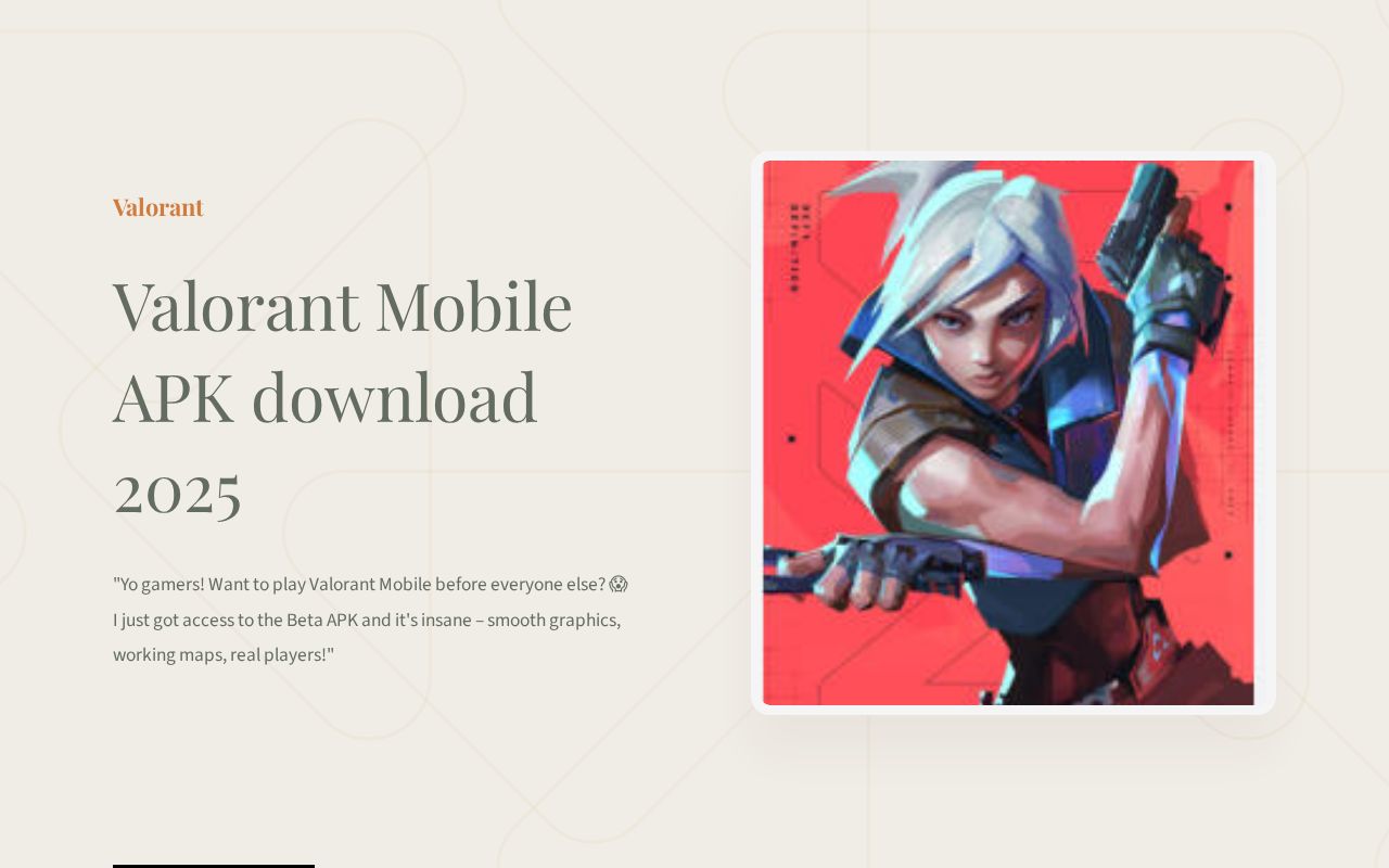🔥 Valorant Mobile BETA APK Download 2025 | Android & iOS Working Proof!